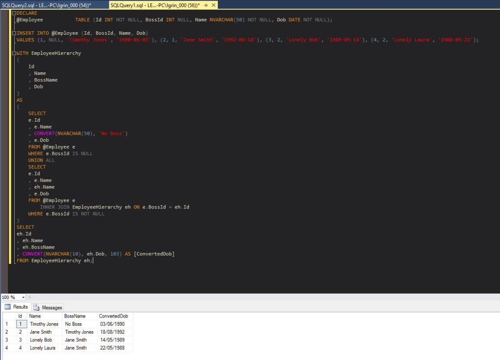 SQL Server Management Studio…Customising those themes! – bearandhammer